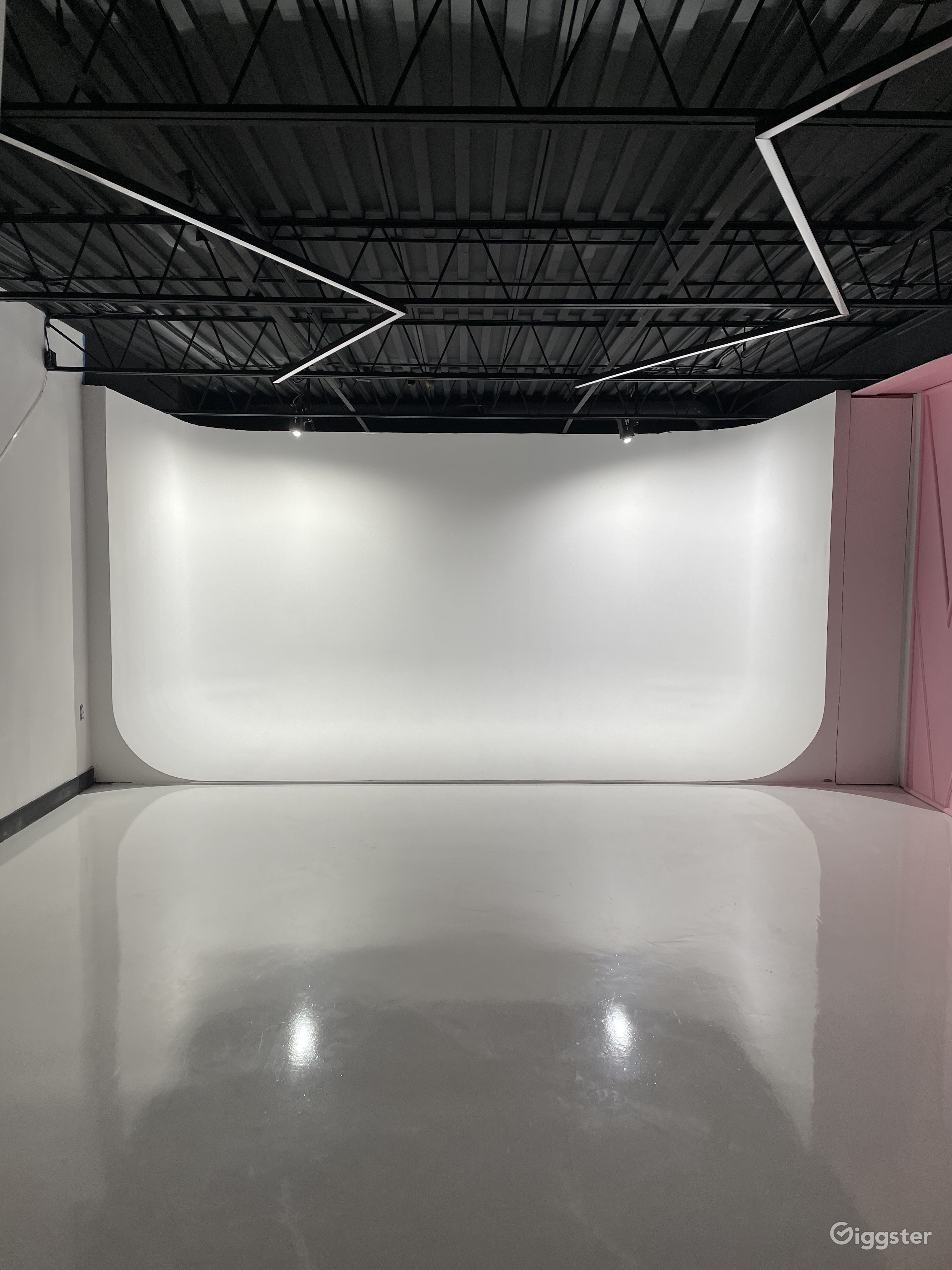 Brand new studio with Cyclorama wall | Rent this location on Giggster