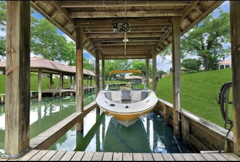 Waterfront modern home with pool and boat house | Rent this location on ...