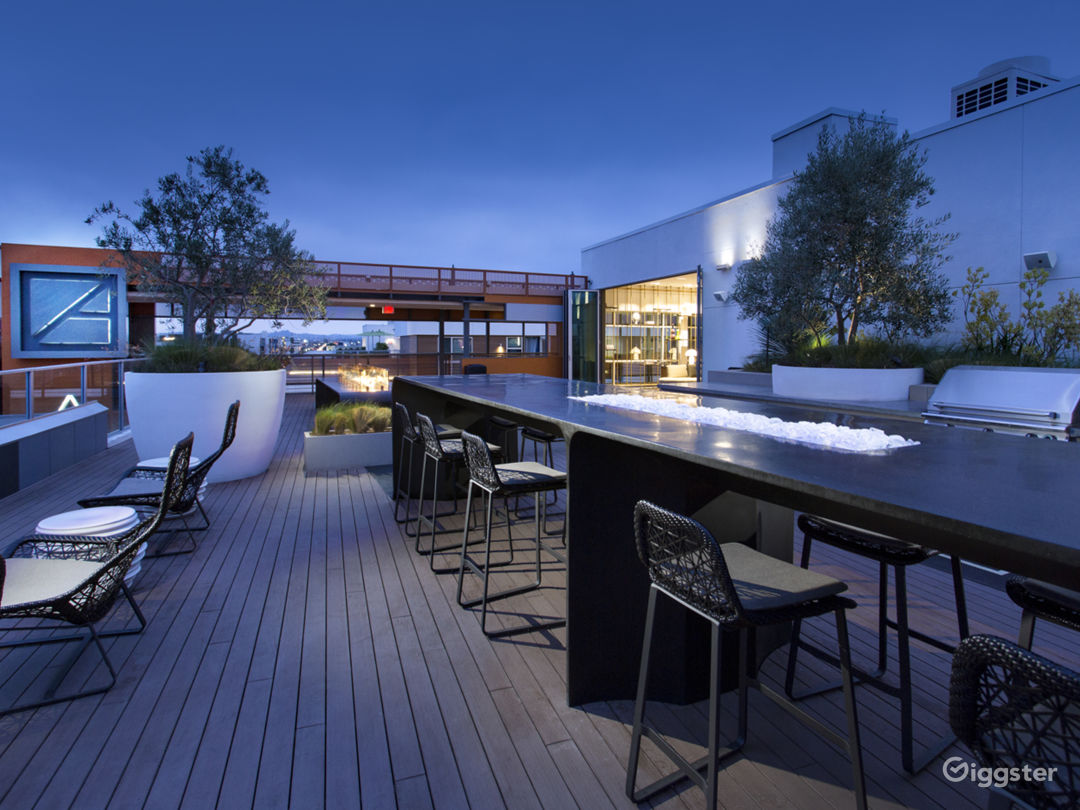 Luxury Rooftop Venue in West Hollywood | Film & Event Space | Giggster