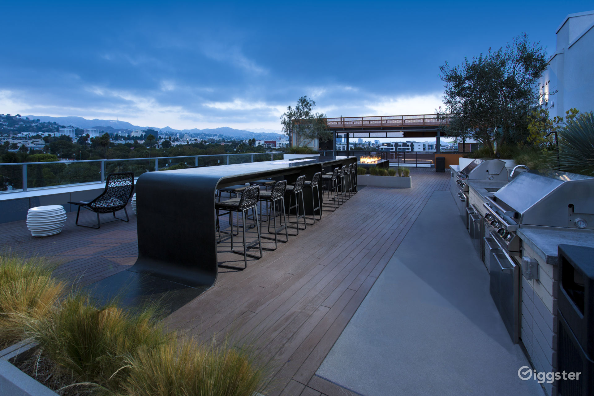 Modern rooftop venue in West Hollywood | Rent this location on Giggster