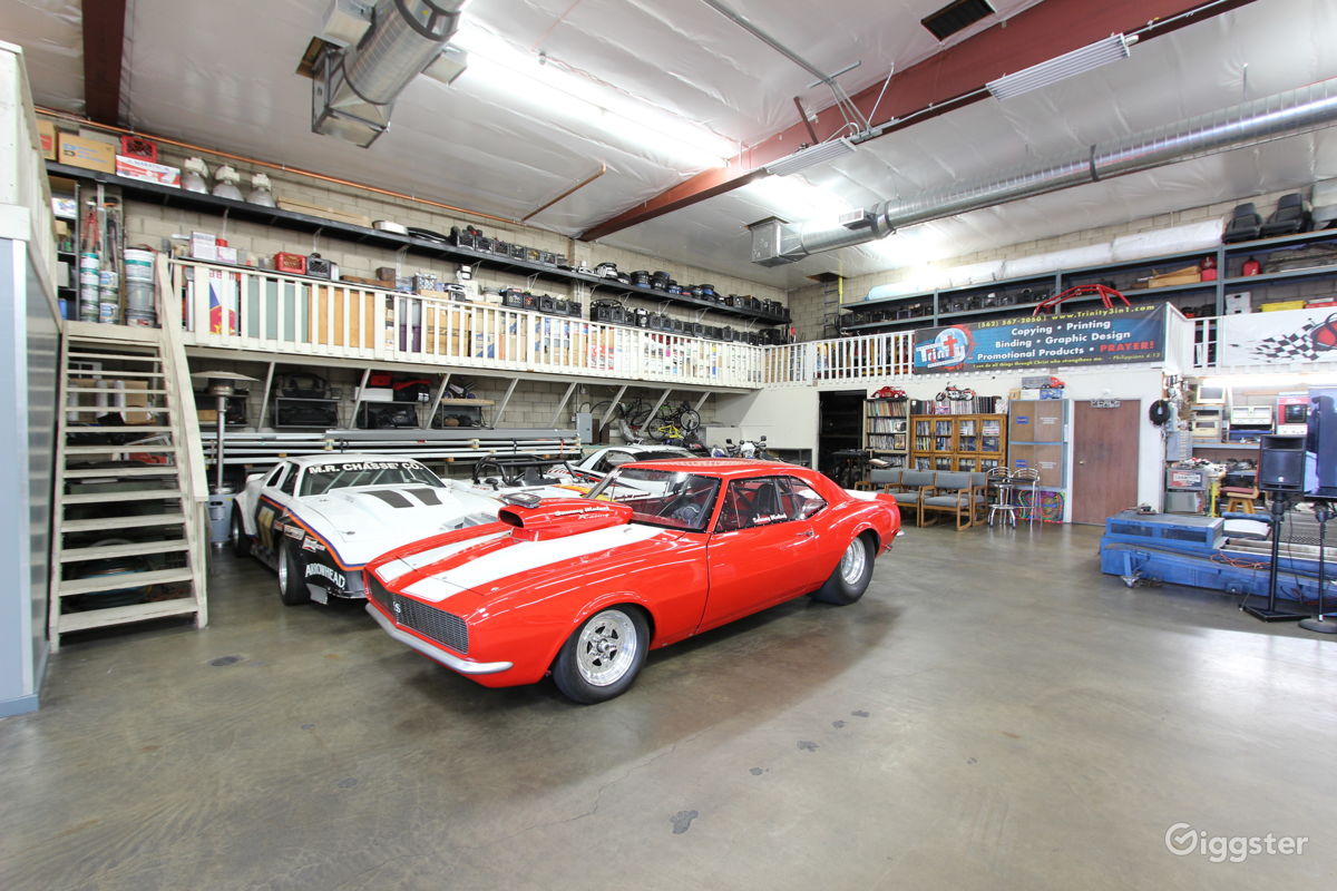 Muscle Car Garage | Rent this location on Giggster