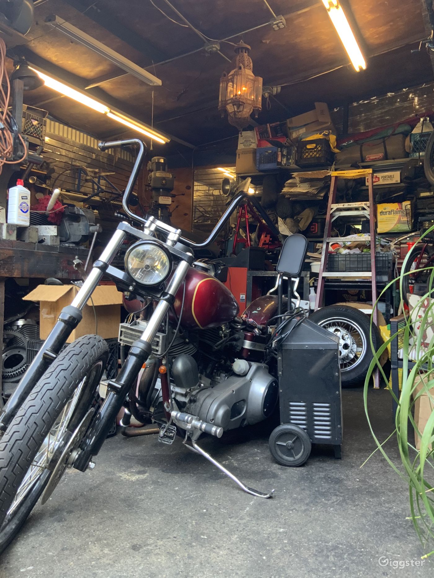 Spacious Fully Functional Motorcycle Garage | Rent this location on ...