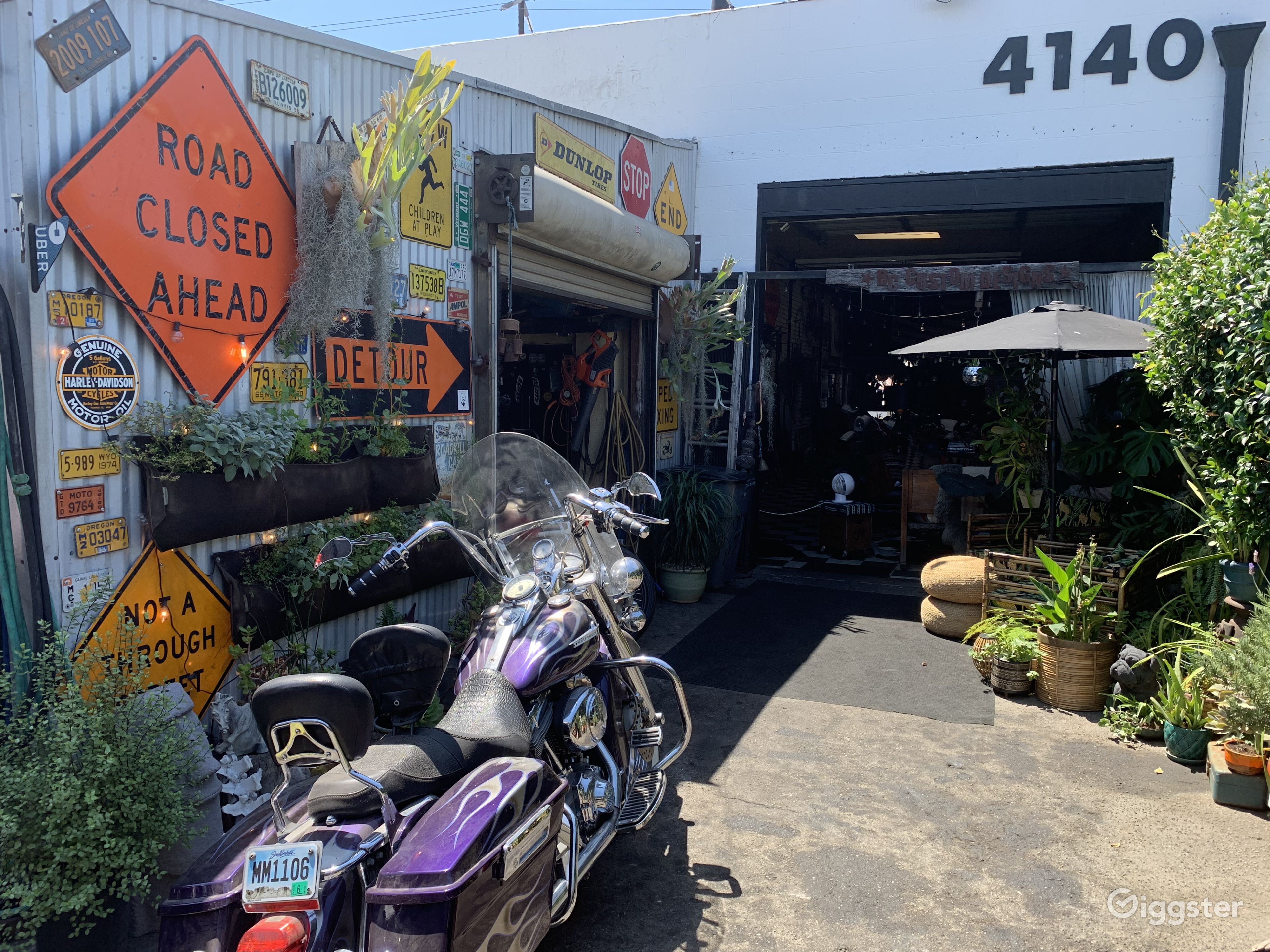 Spacious Fully Functional Motorcycle Garage | Rent this location on ...