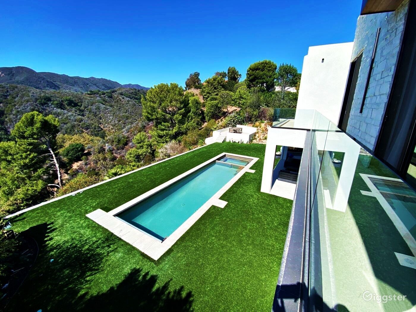 Poolside Oasis with Mountain Views | Rent this location on Giggster