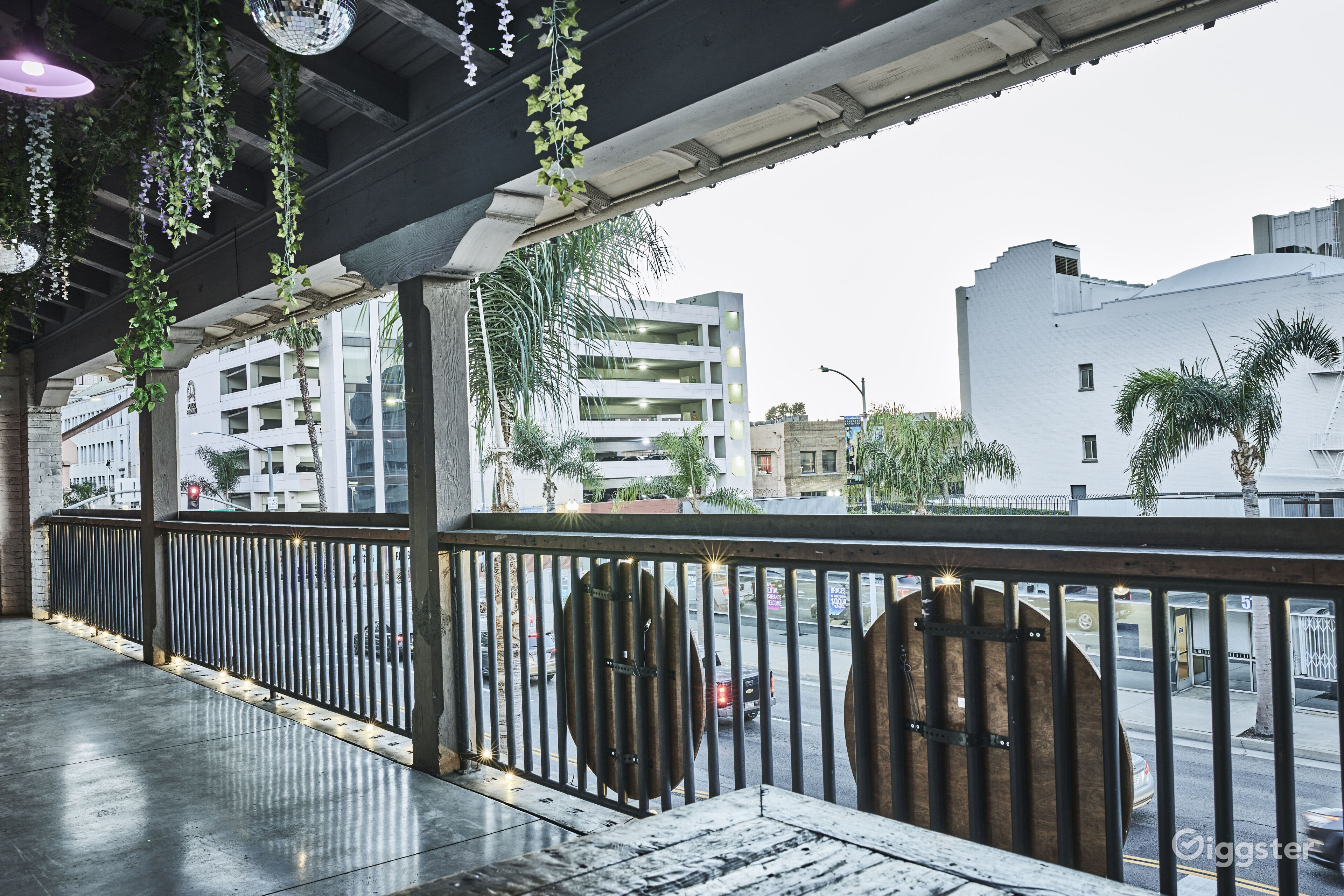 Covered Balcony Space Off Bar Arcade With Views | Rent this location on ...