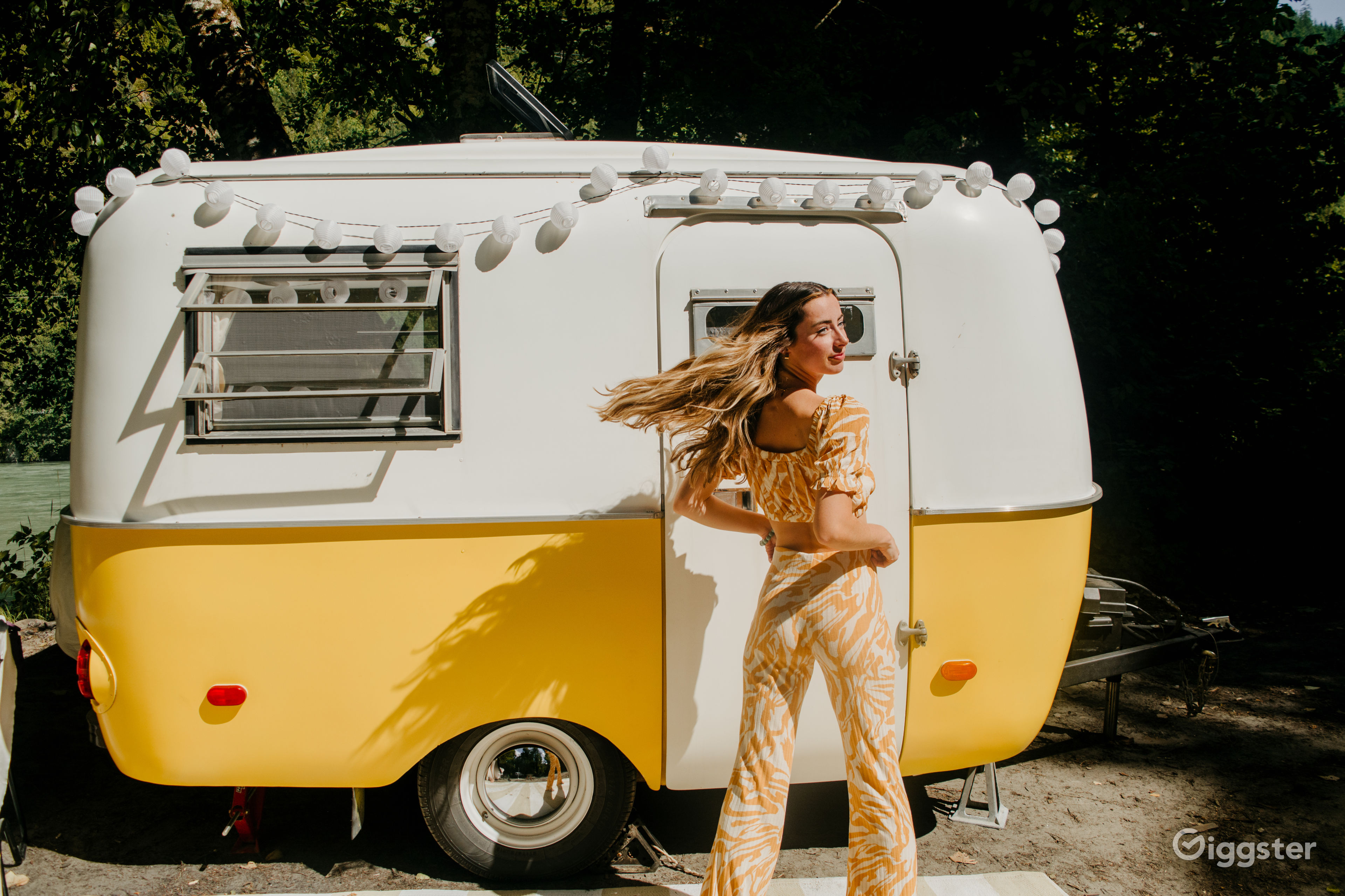 Vintage 1970s Boler Trailer - Miss Daisy Lane | Rent this location on ...