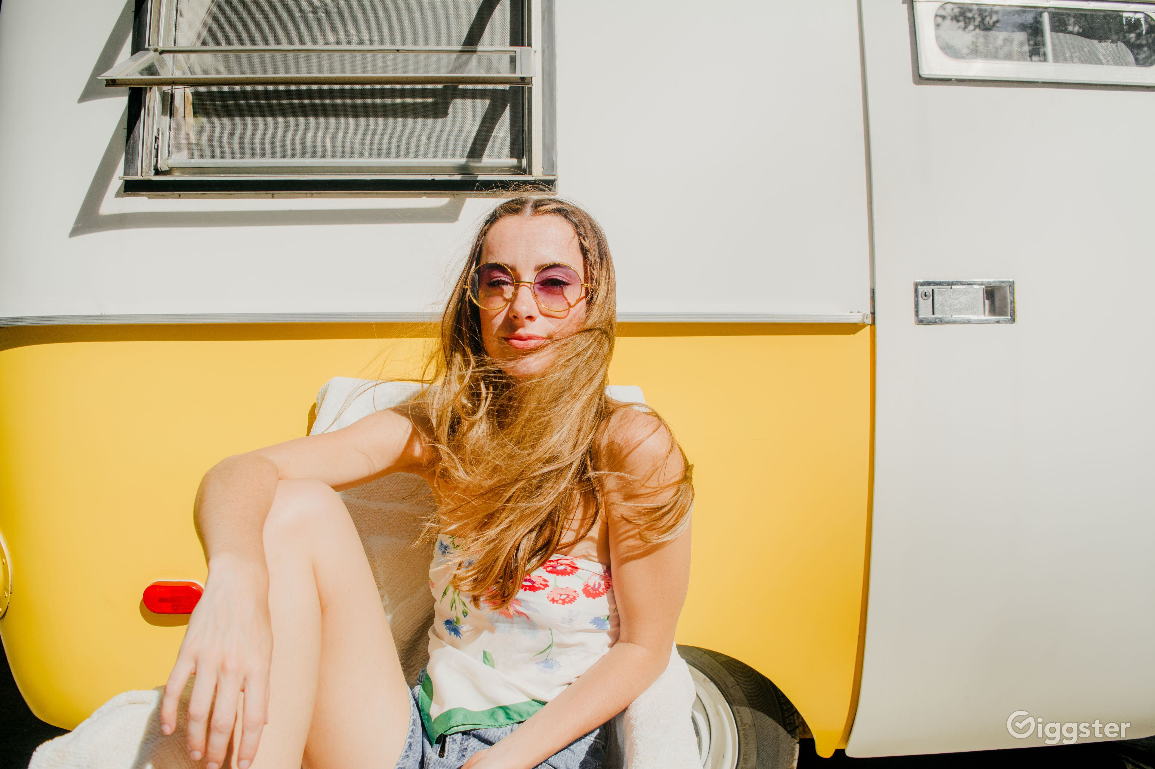 Vintage 1970s Boler Trailer - Miss Daisy Lane | Rent this location on Giggster