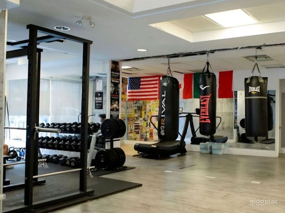 Authentic Boxing Training Facility with Grit & Character | Rent this ...