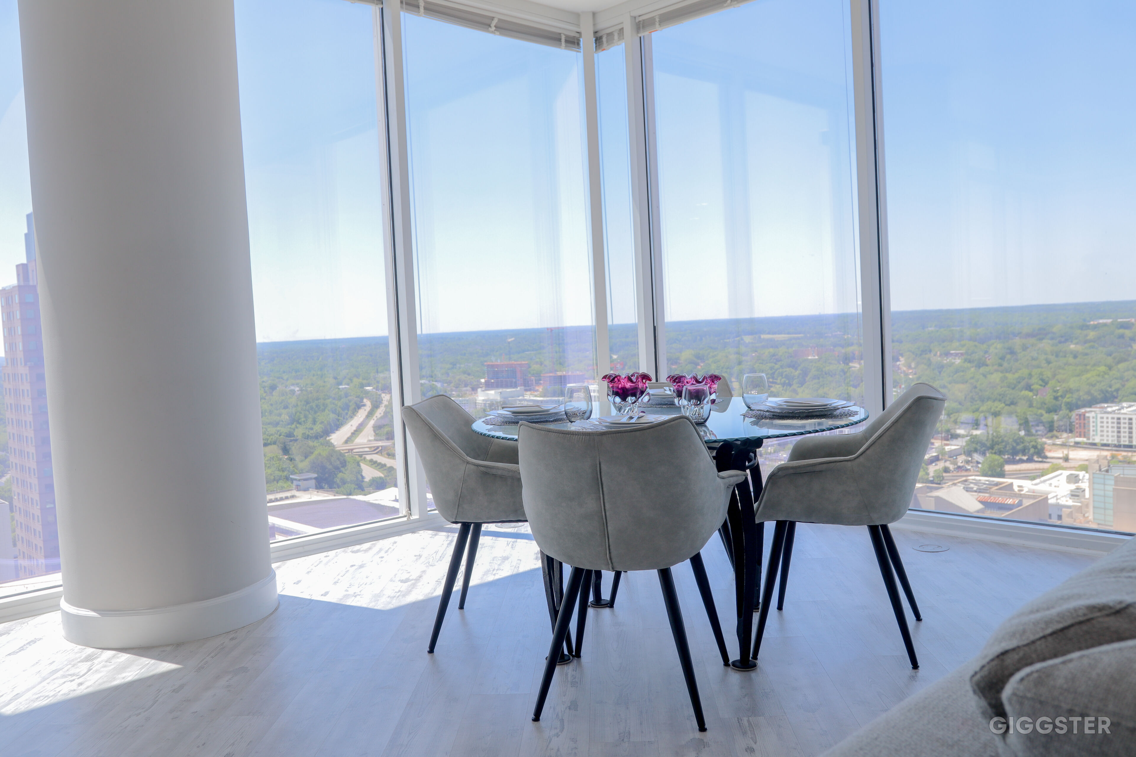 Floor to Ceiling Panoramic Downtown Raleigh Views! | Rent this location ...