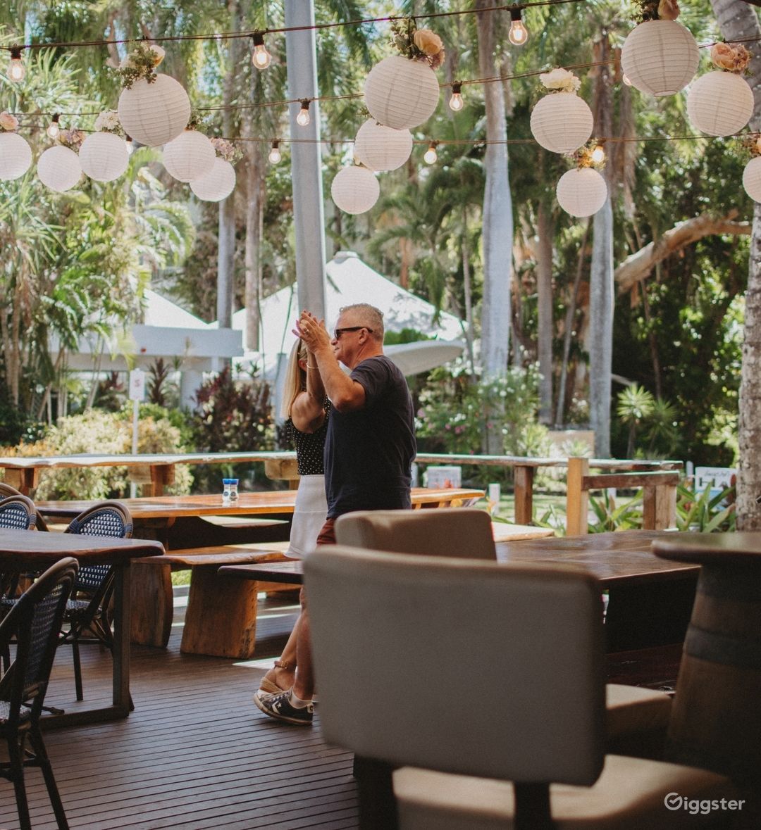 Beachfront Restaurant - Chill Deck | Rent this location on Giggster