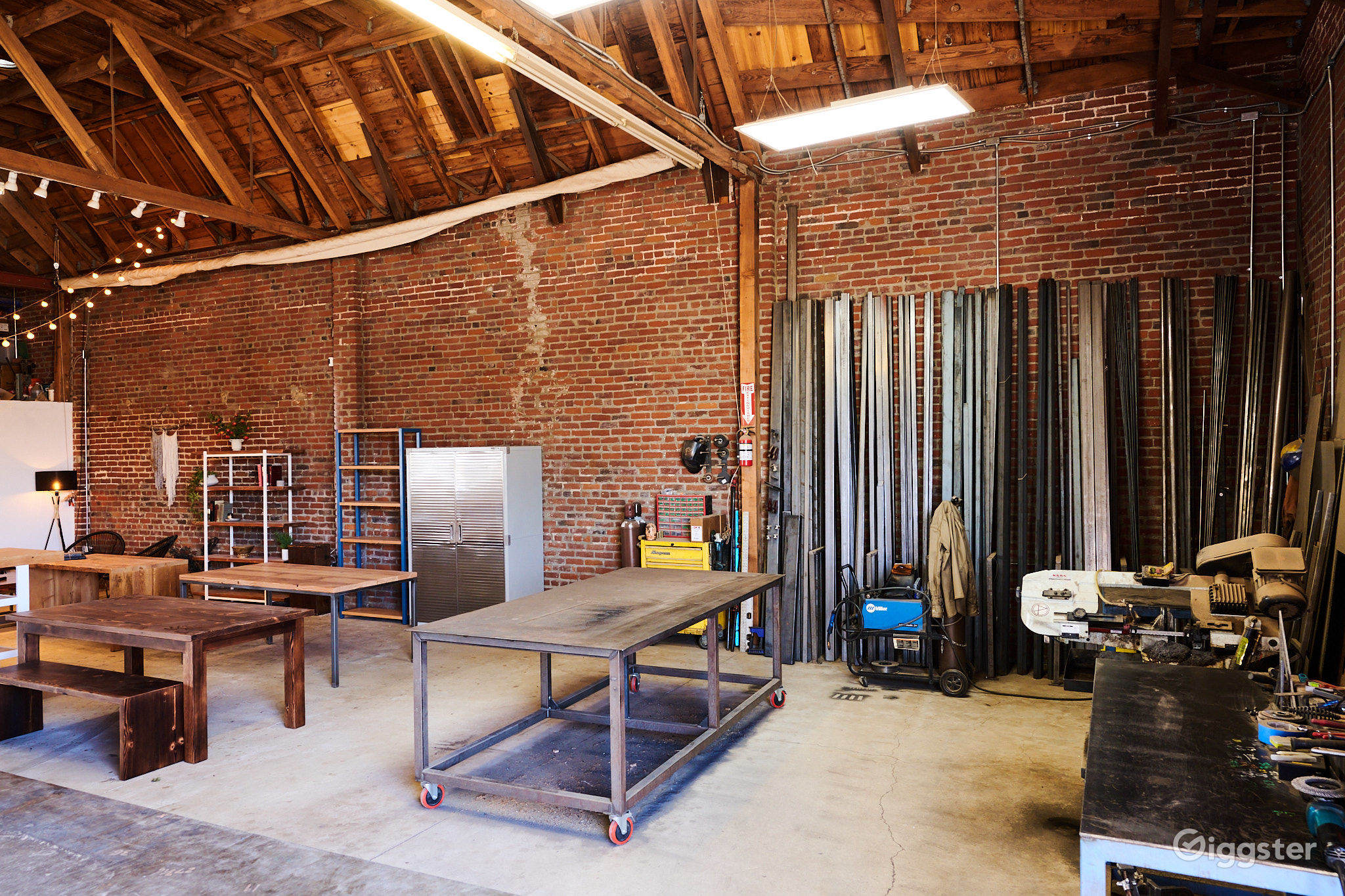 Industrial Wood Workshop with Natural Light | Rent this location on ...