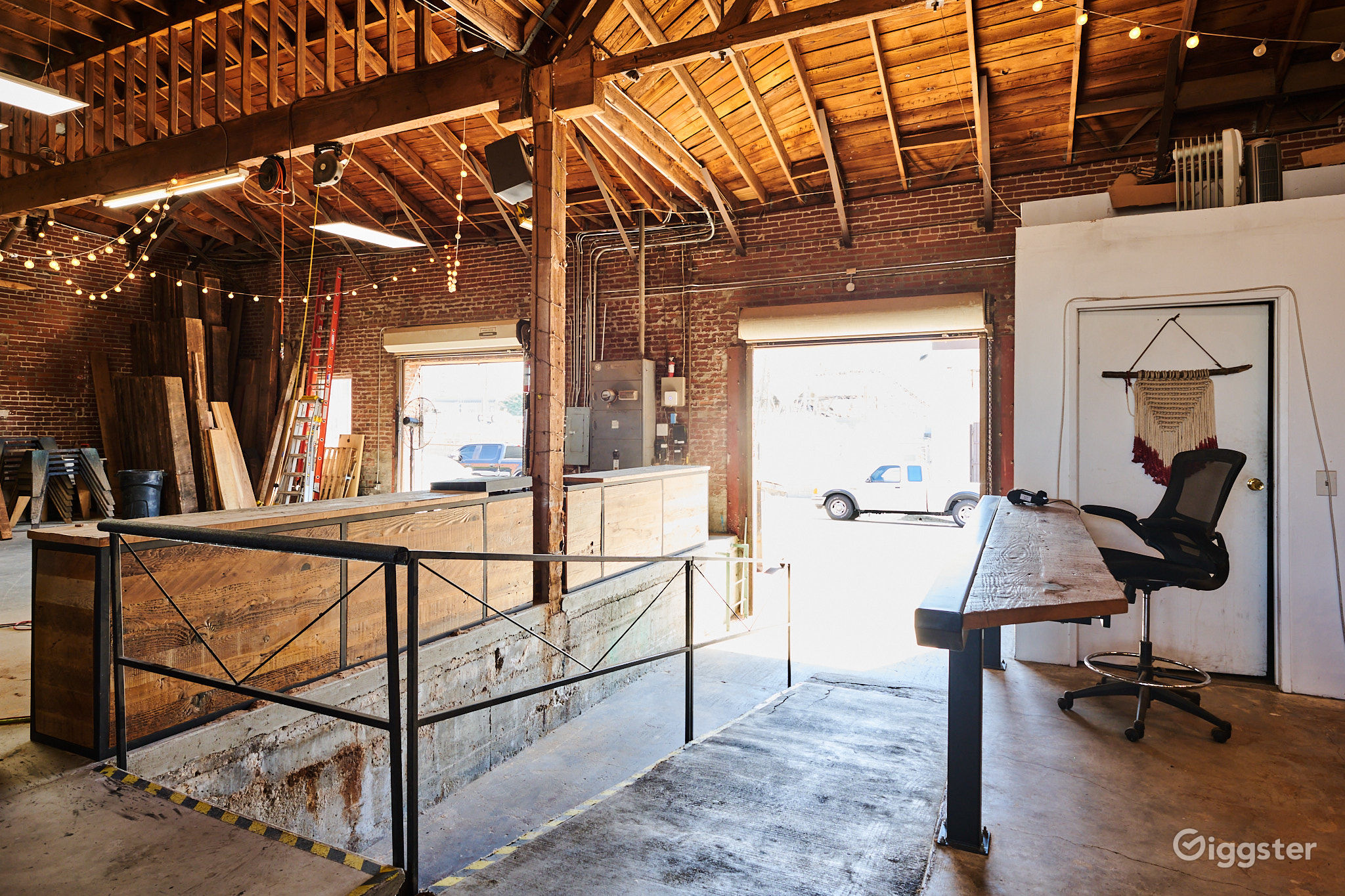 Industrial Wood Workshop with Natural Light | Rent this location on ...