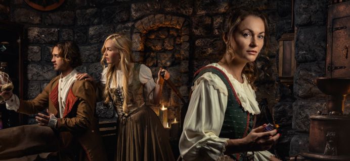 Ornate perfumery Victorian steampunk dungeon | Rent this location on ...