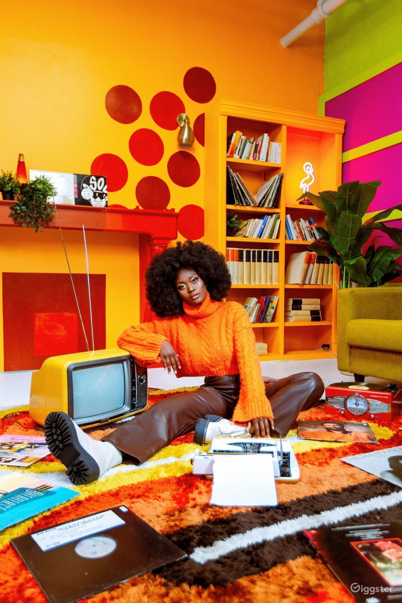 Retro studio (60s/70s) | Rent this location on Giggster