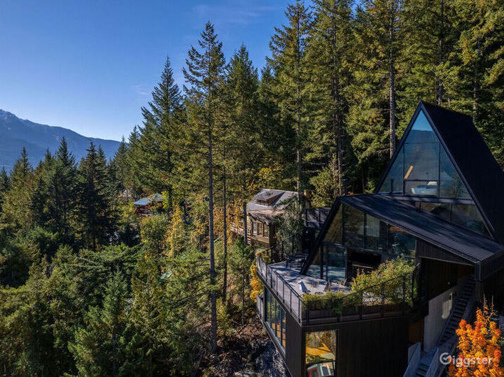 Modern Alpine A-Frame | Rent this location on Giggster
