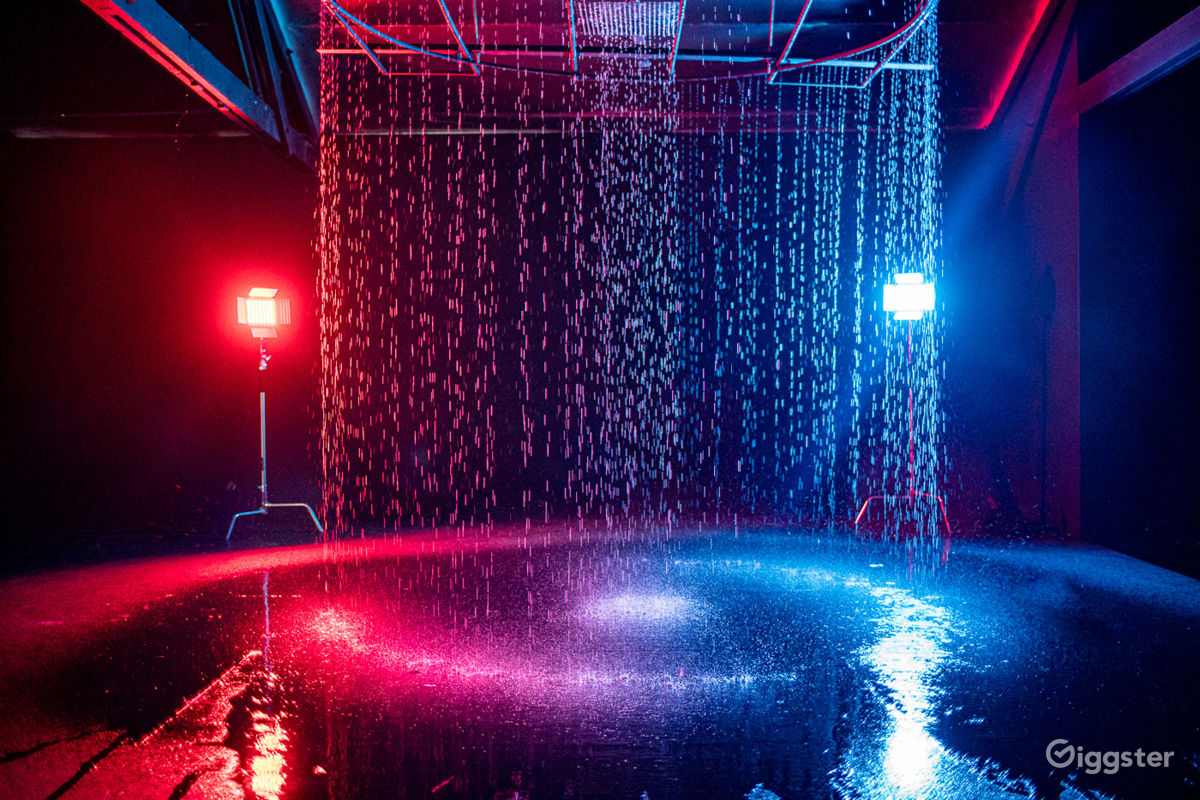 Car Photo Studio With Rain Mode | Rent this location on Giggster