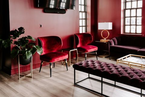 Red themed Private Lounge Room Bar in Birmingham | Rent this location ...