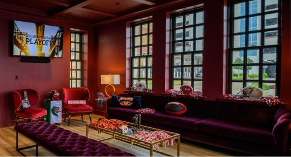 Red themed Private Lounge Room Bar in Birmingham | Rent this location ...