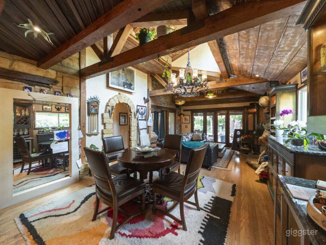 Eclectic Mediterranean Cabin | Rent this location on Giggster
