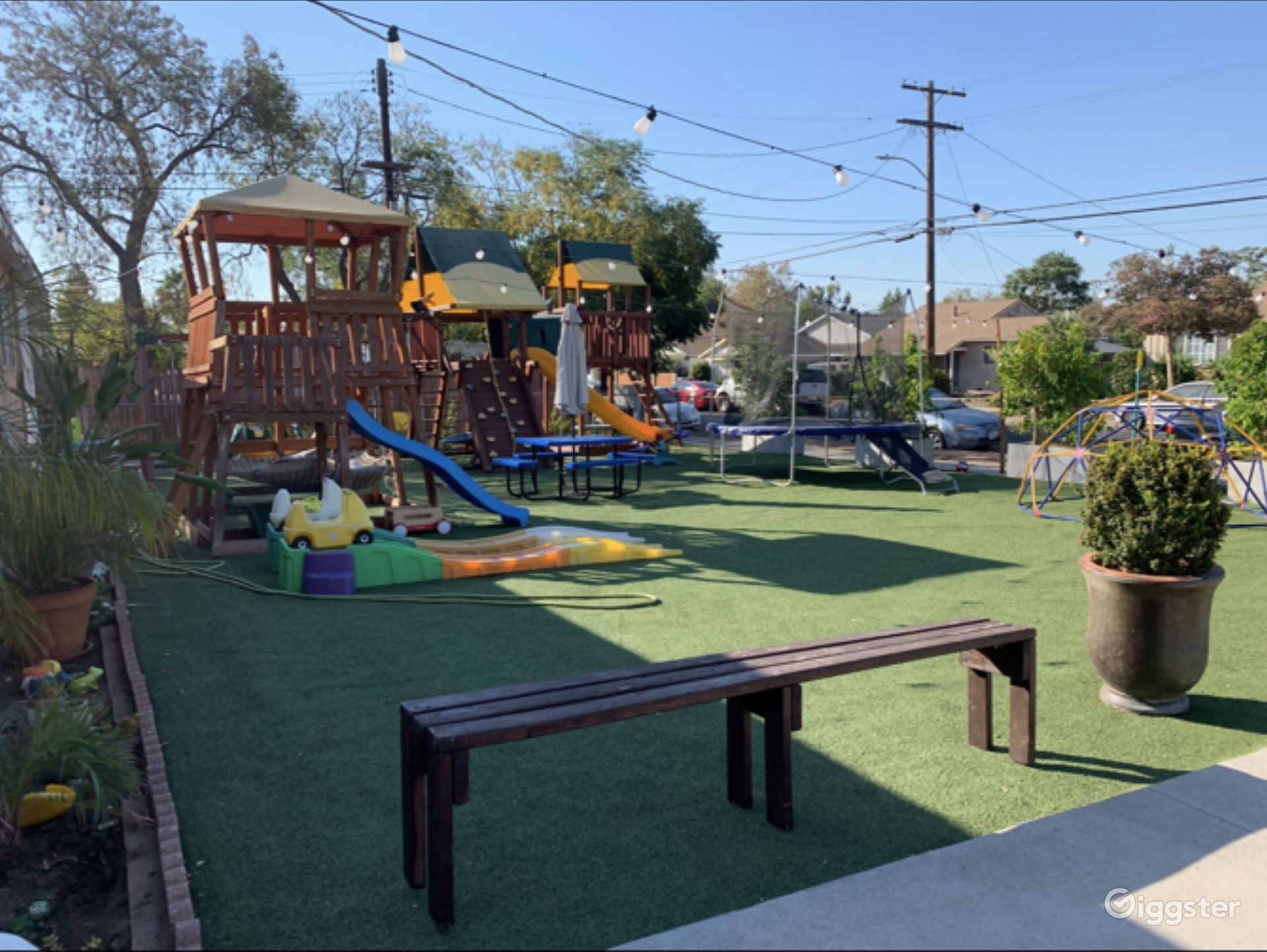 Fun Outdoor Playground | Rent this location on Giggster