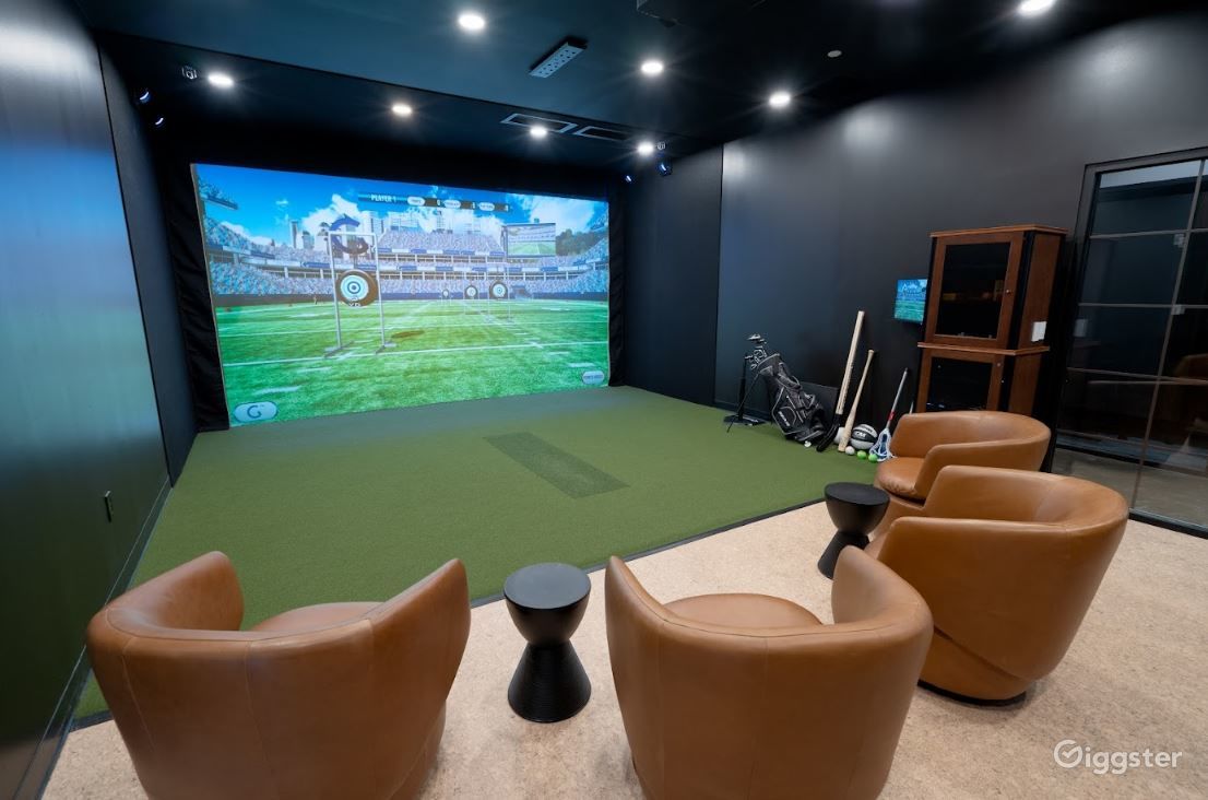 Sports Simulation Room in Cincinnati | Rent this location on Giggster