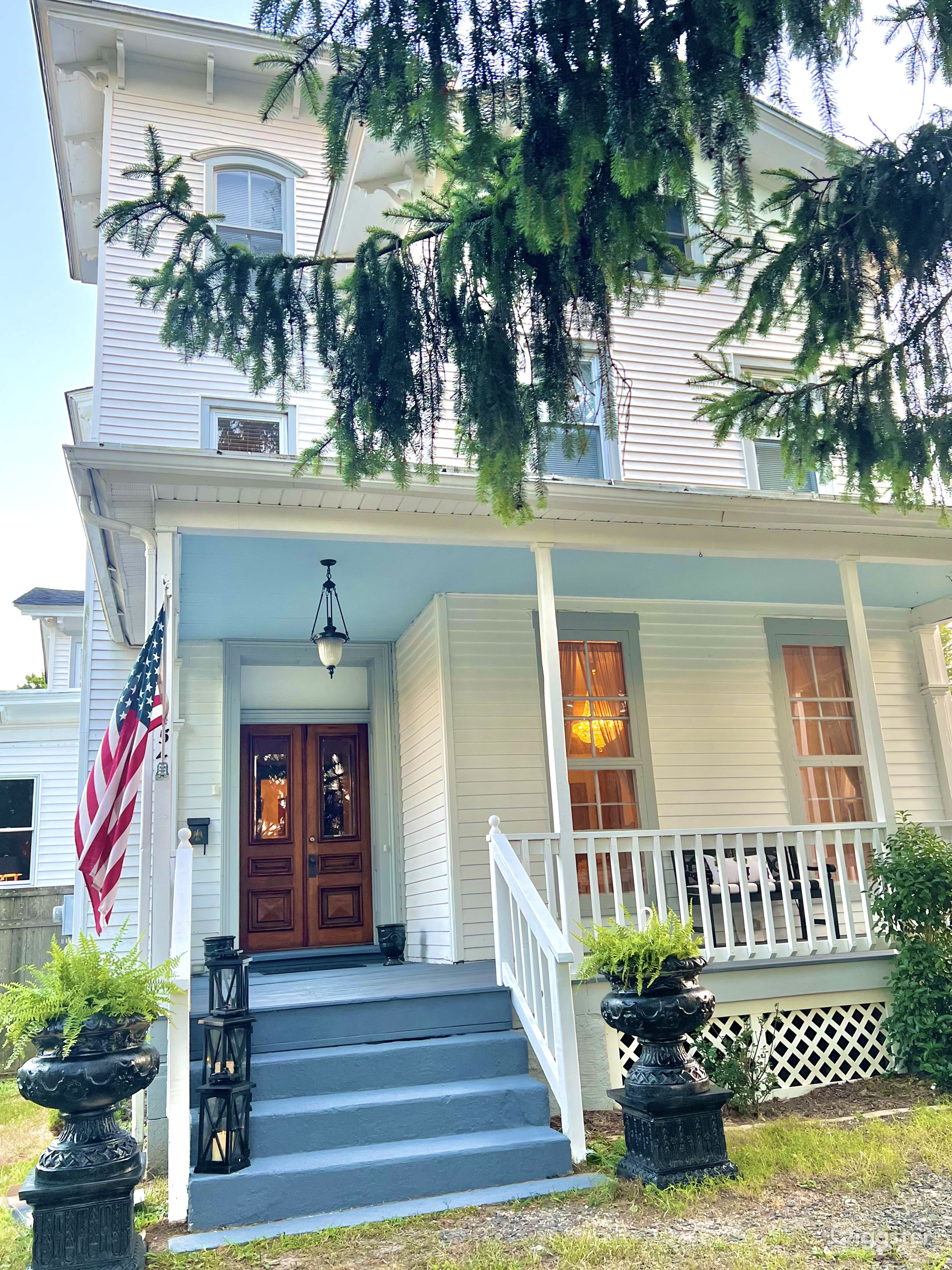 1873 Italianate Home with Barn | Rent this location on Giggster