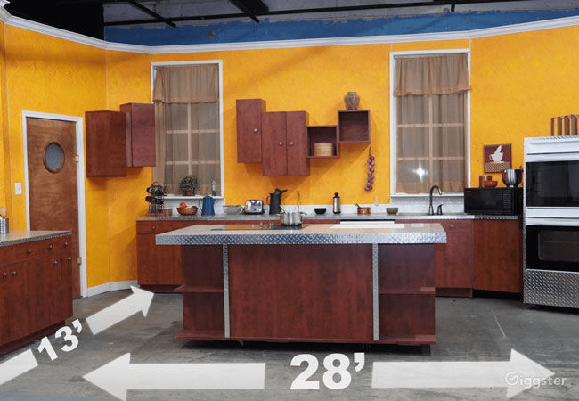 Kitchen Production Set | Rent this location on Giggster