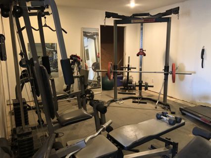 Ranch Style Home with Red Barn, Pool and Gym | Rent this location on ...