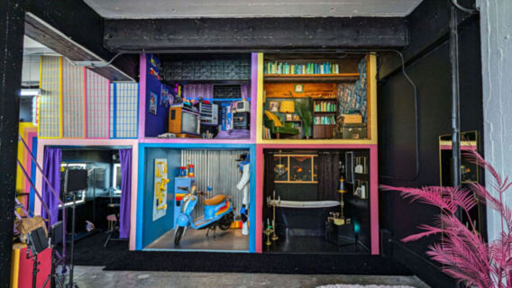 Life Sized Doll House • E-Commerce • Boxie Studio! | Rent this location ...