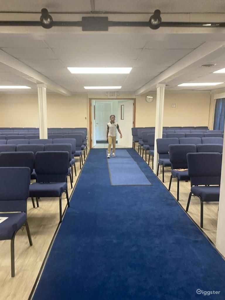 Cinder Block Southern Church Building | Rent this location on Giggster