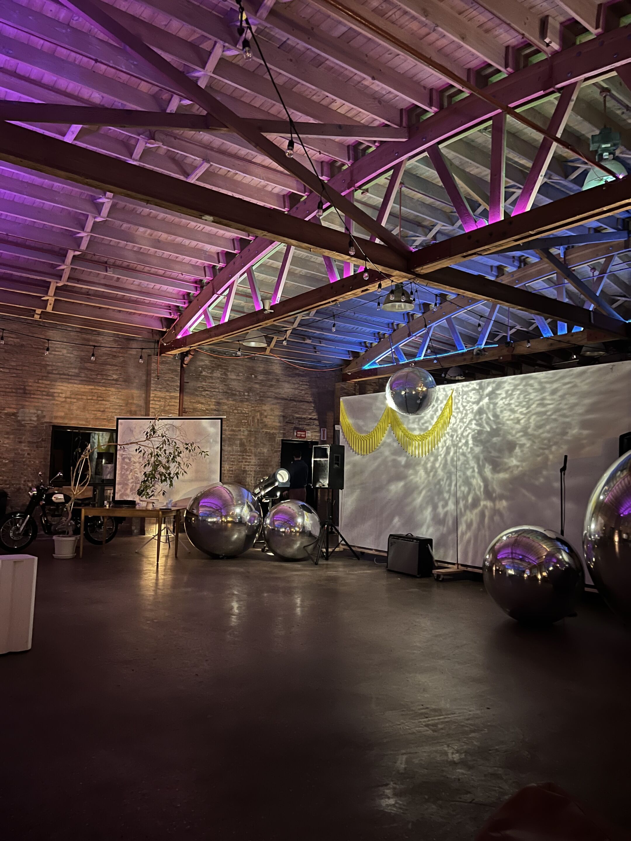 Large, Open, Timber Bow truss Warehouse Space | Rent this location on ...