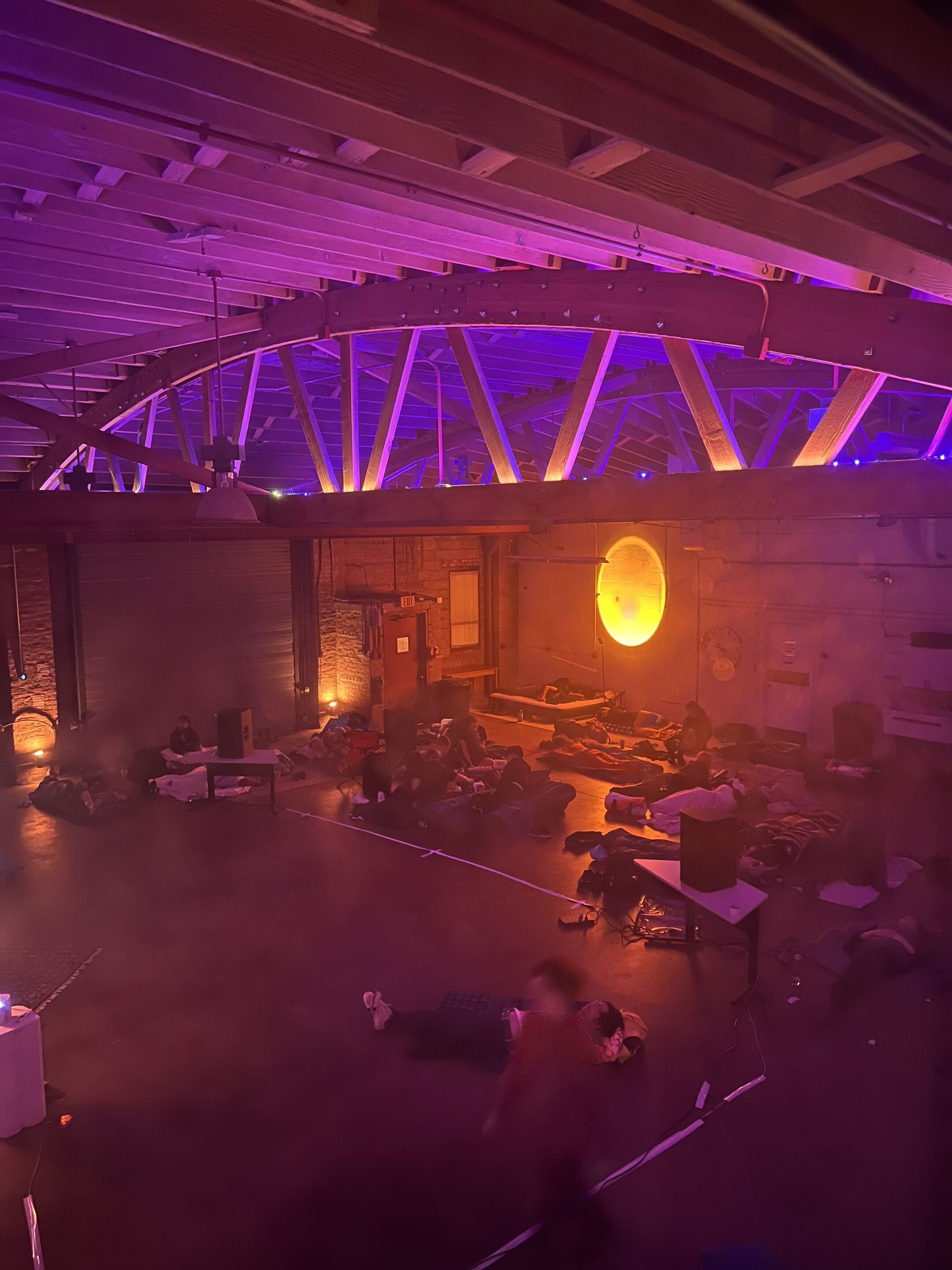 Large, Open, Timber Bow truss Warehouse Space | Rent this location on ...