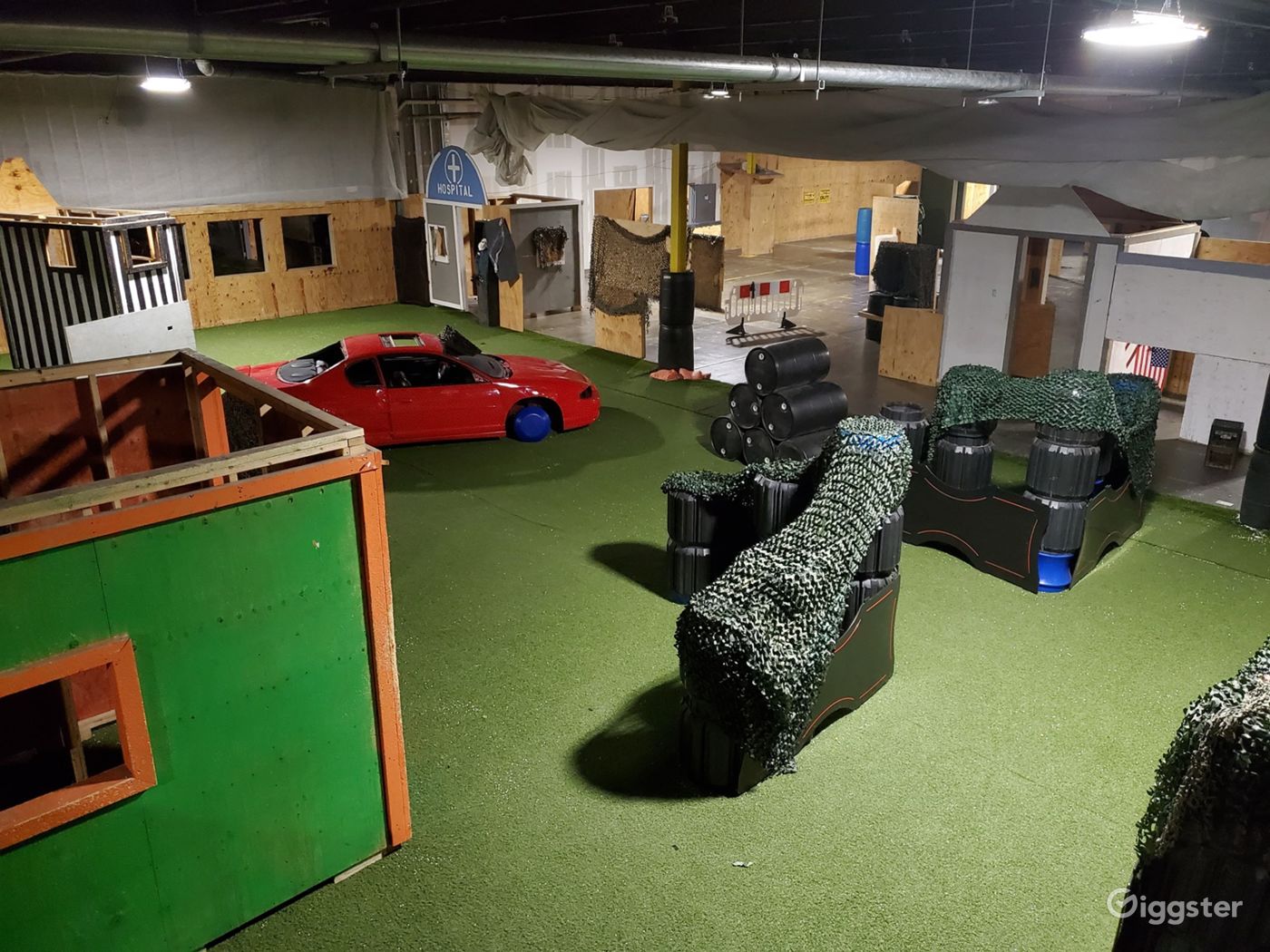 Airsoft/ Paintball Arena | Rent this location on Giggster