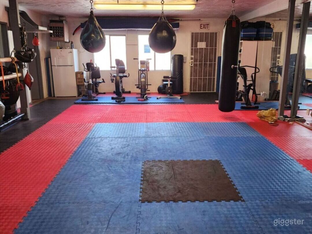 Karate Studio with Padded Floor & Mirrored Wall | Rent this location on ...