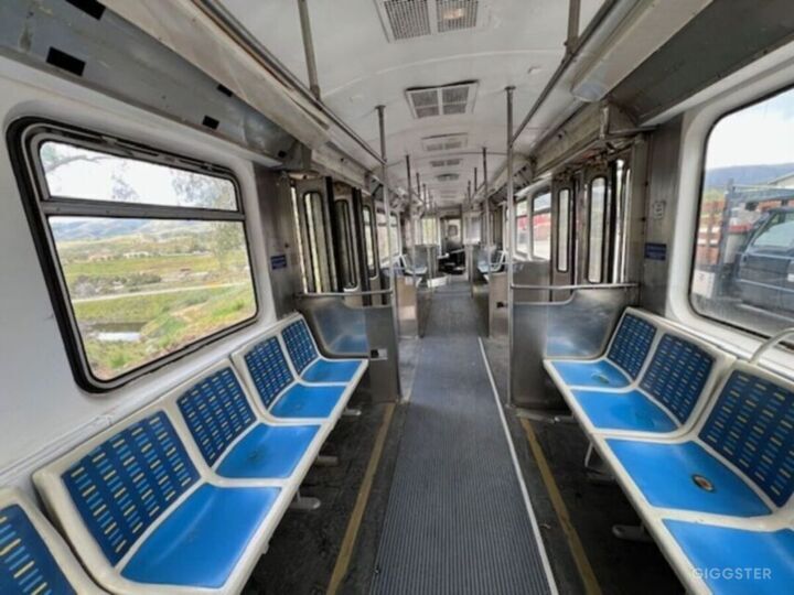 Subway Train Cars and Conductors Booth | Rent this location on Giggster