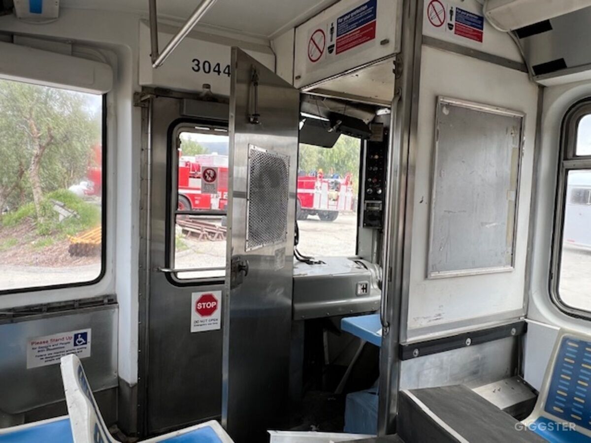 Subway Train Cars and Conductors Booth | Rent this location on Giggster