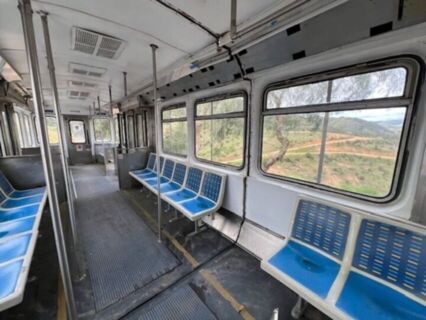 Subway Train Cars and Conductors Booth | Rent this location on Giggster
