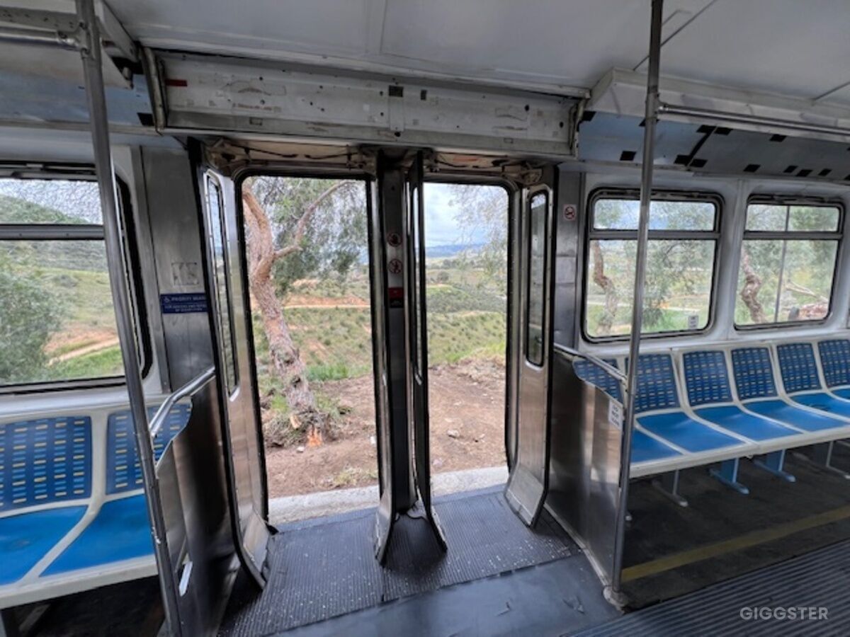 Subway Train Cars and Conductors Booth | Rent this location on Giggster