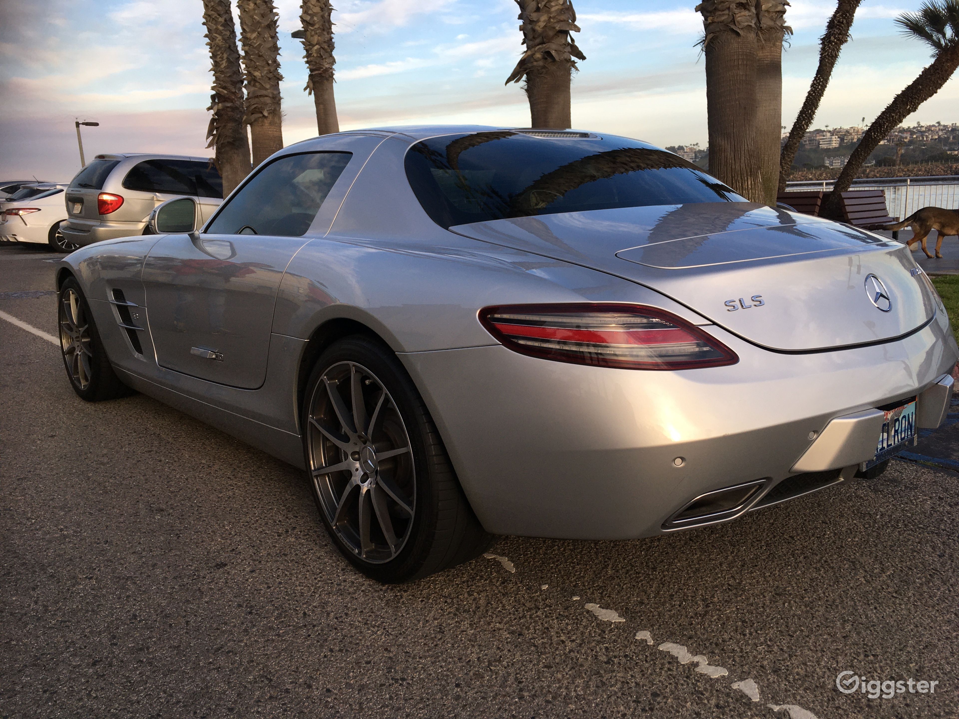 2011 Gullwing Silver Mercedes SLS Masterpiece | Rent this location on ...