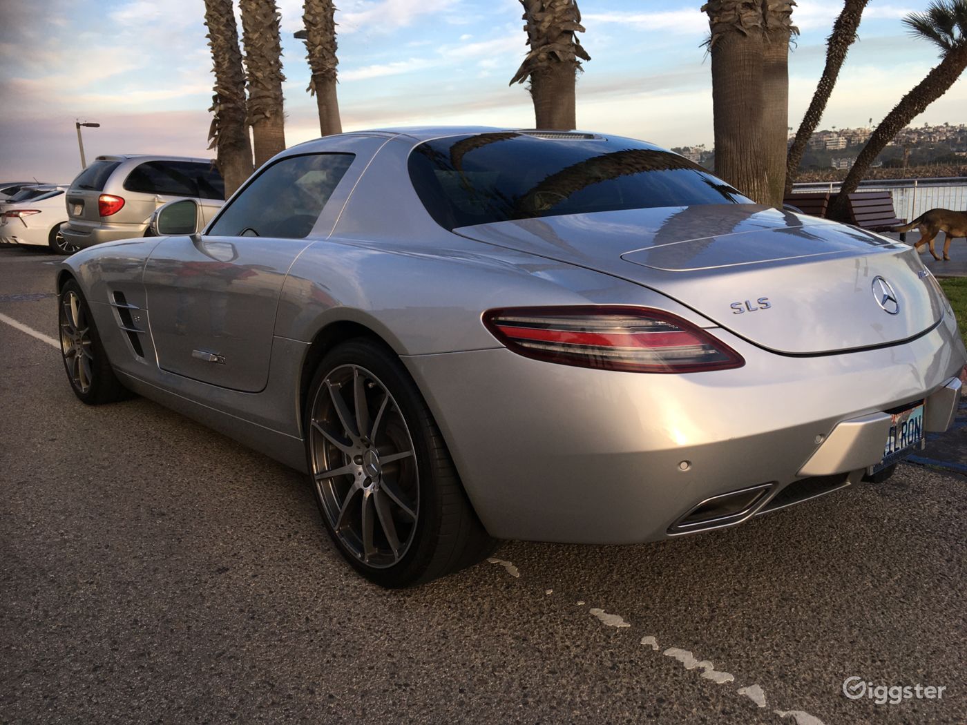 2011 Gullwing Silver Mercedes SLS Masterpiece | Rent this location on ...