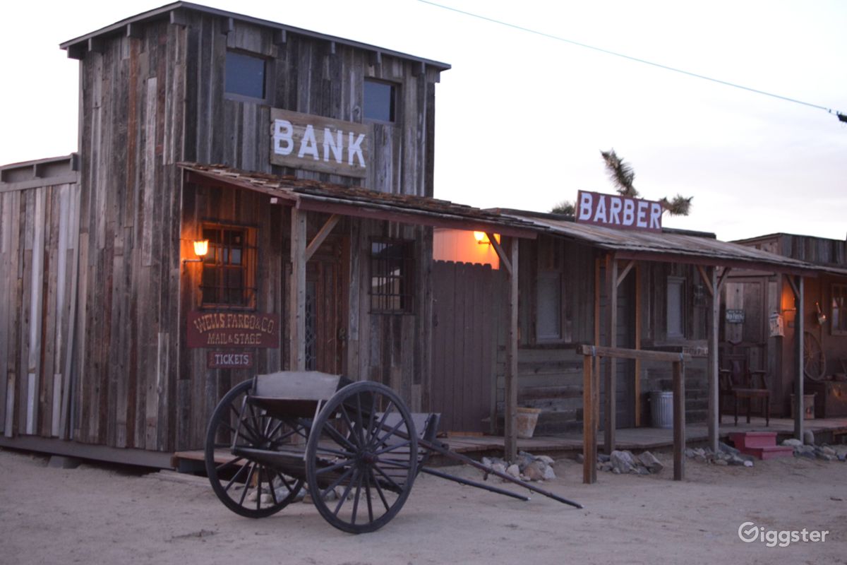 Old West Western Style Cowboy Town | Rent this location on Giggster