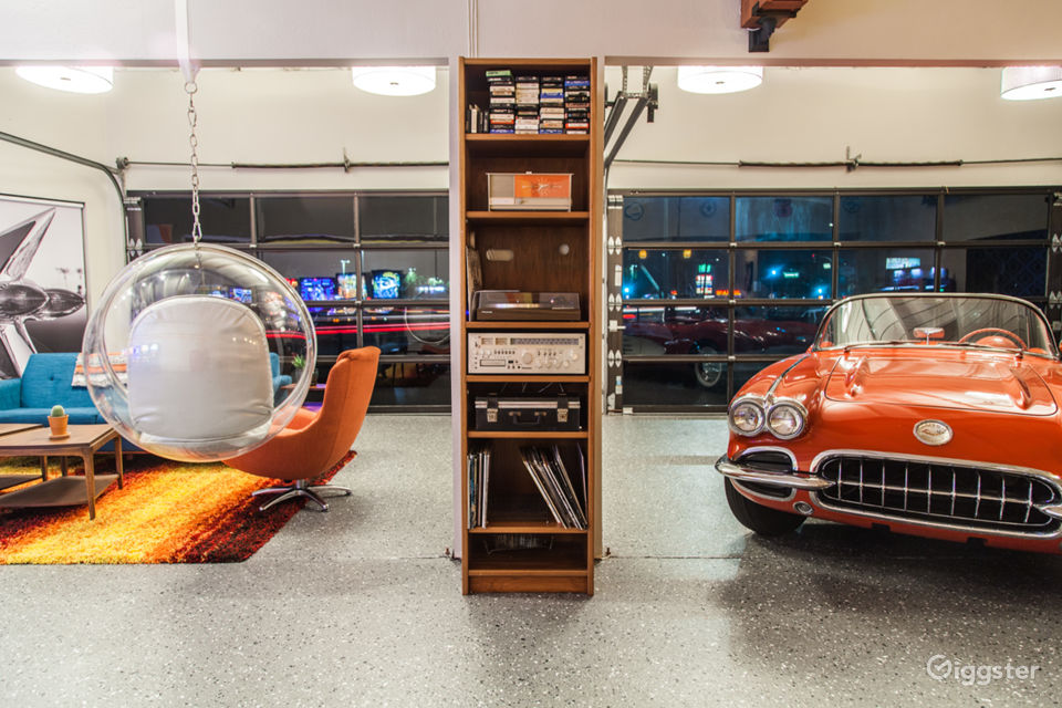 70s Themed Man Cave & Classic Cars | Rent this location on Giggster