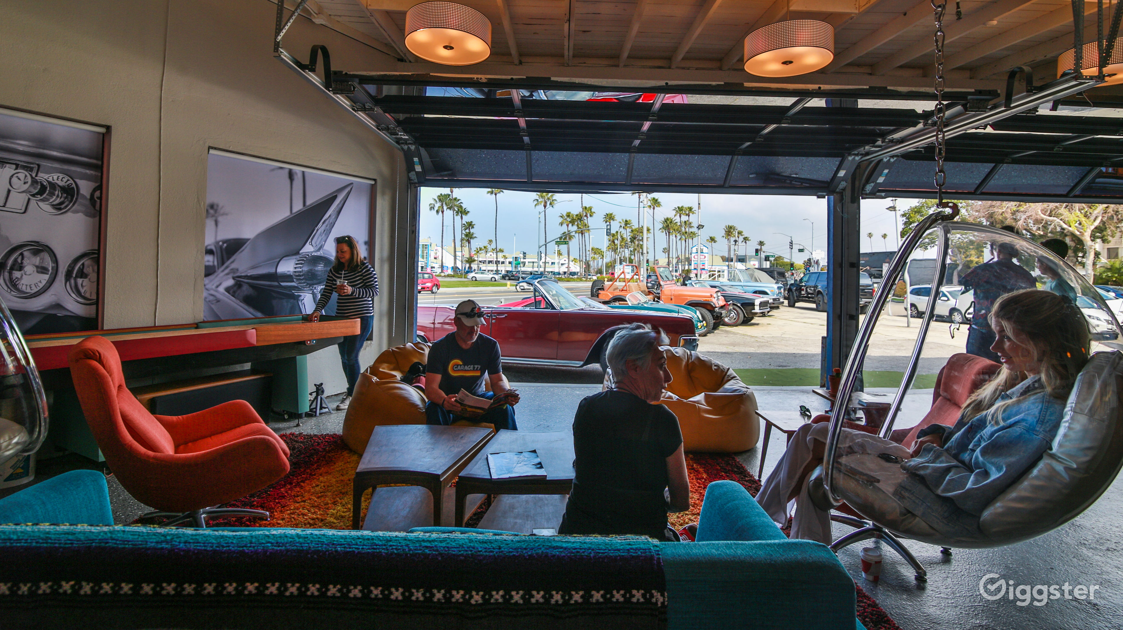 70s Themed Man Cave & Classic Cars | Rent this location on Giggster