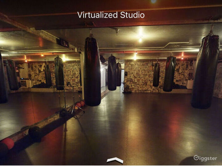 Underground boxing gym and fitness studio | Rent this location on Giggster