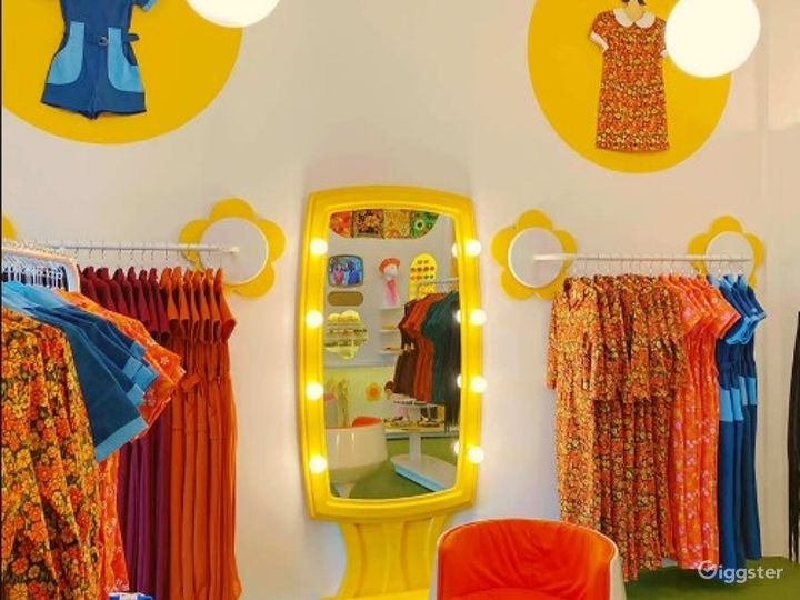 1970s Vintage Space Age Clothing Store in Elysian | Rent this location ...