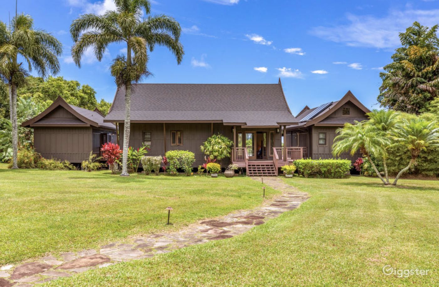 Modern Tropical Japanese Farmhouse Style Homes | Rent this location on ...
