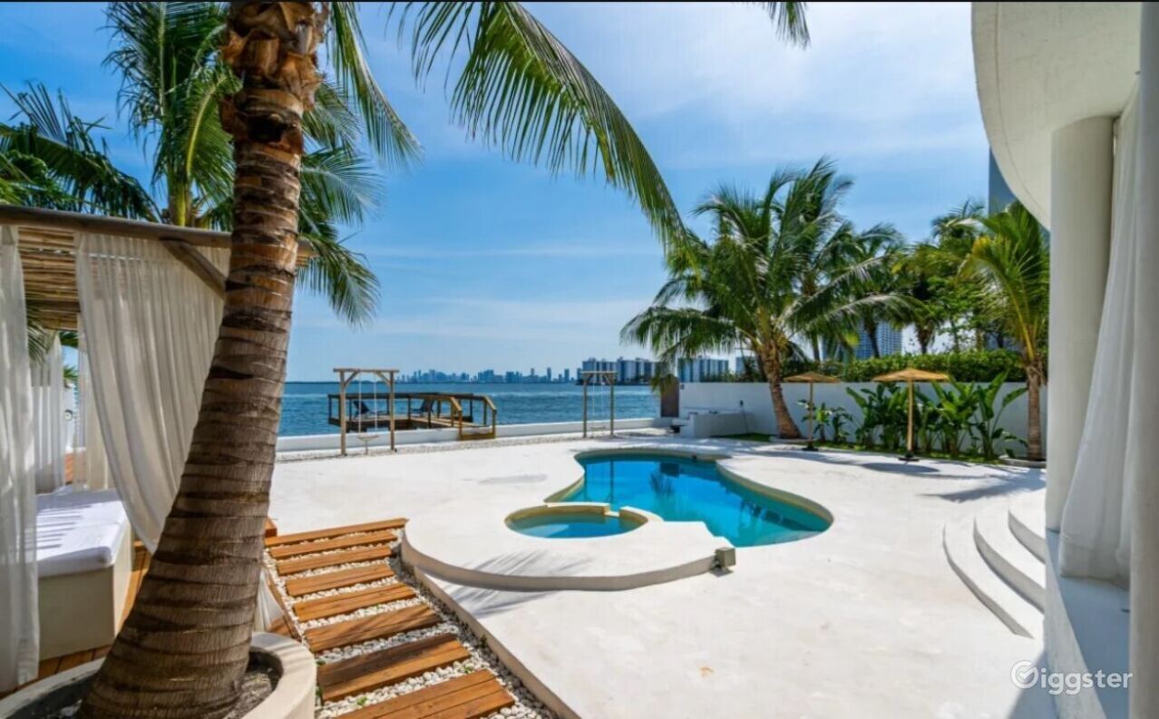 Bali / Tulum Style. Miami Biscayne Bay Waterfront | Rent this location ...