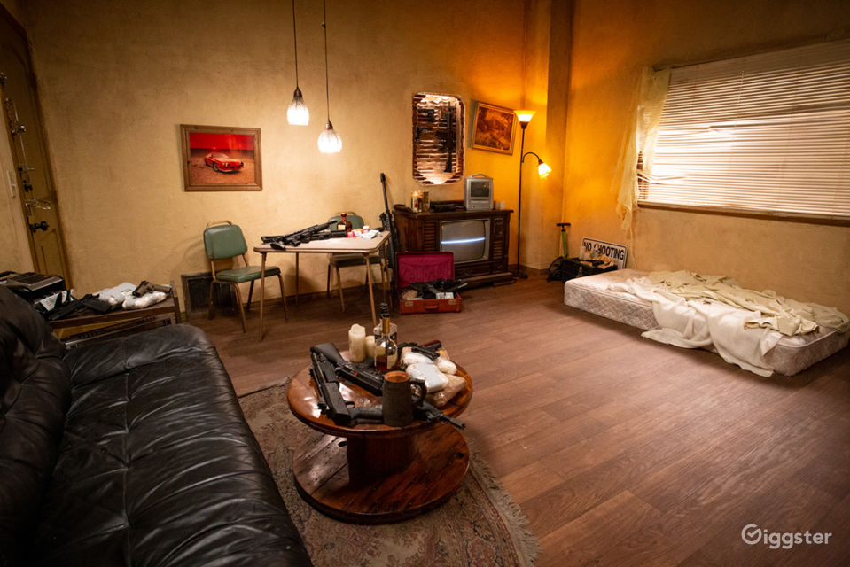 Grungy Trap House Apartment Set | CreatorLA | Rent this location on ...