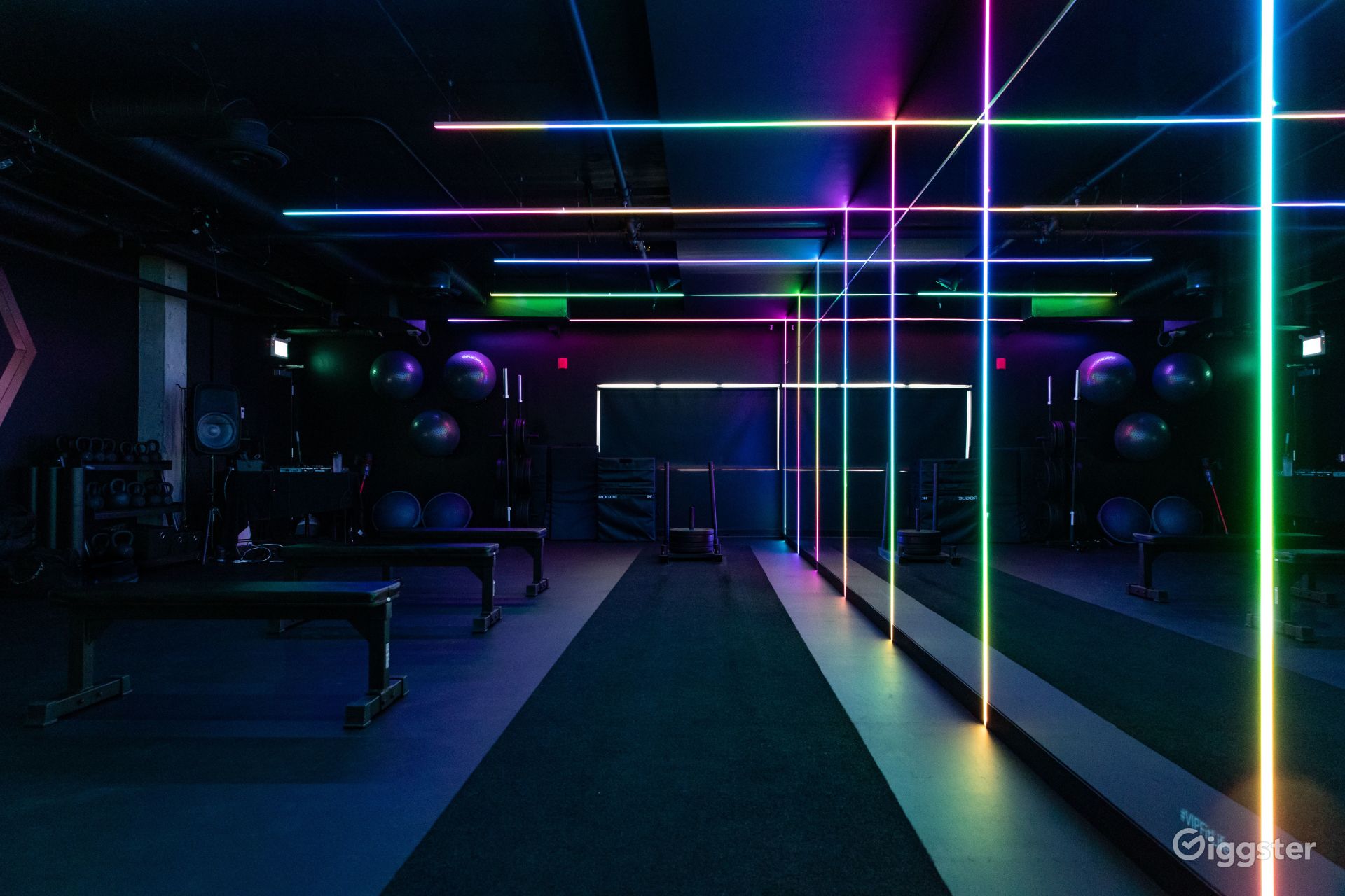 Unique Nightclub Fitness Studio | Rent this location on Giggster