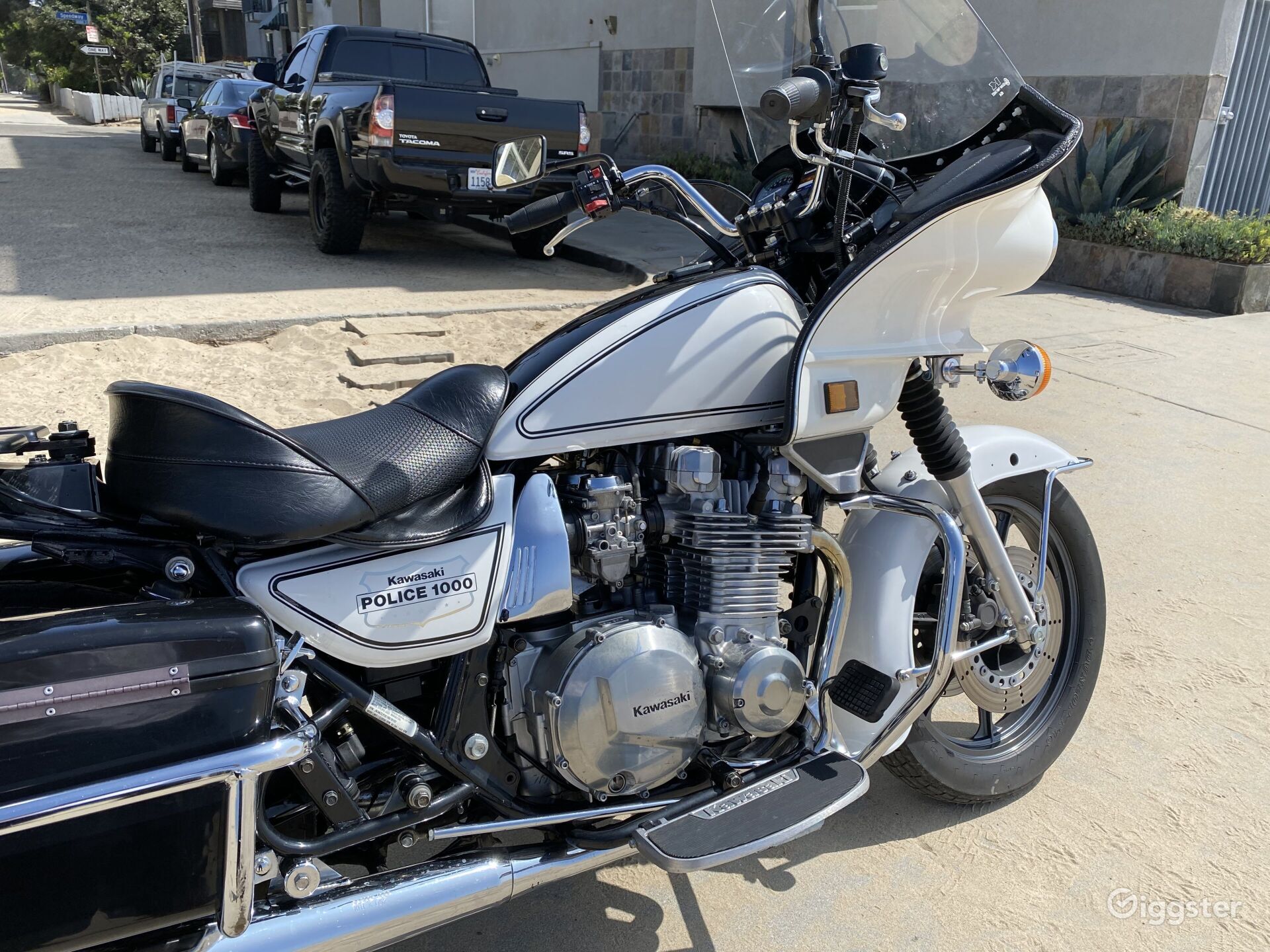 Kawasaki Police Motorcycle